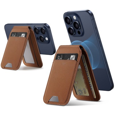 Noémie Apple Iphone 13 Wallet & Crossbody Strap Case - Tan/black : Target