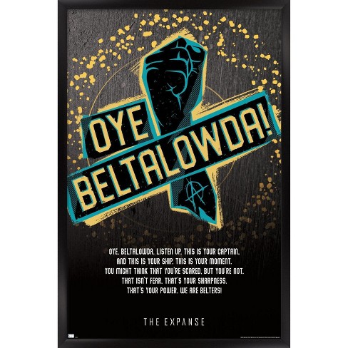 Trends International The Expanse - Oye Beltalowda Framed Wall Poster ...