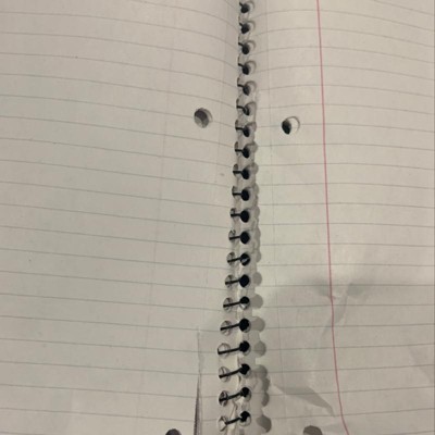 College Ruled Orange 1 Subject Flexible Plastic Cover Spiral Notebook ...