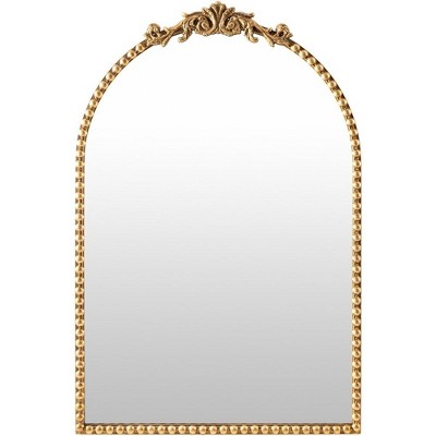Metal Round Loop Wall Mirror Gold - Olivia & May : Target
