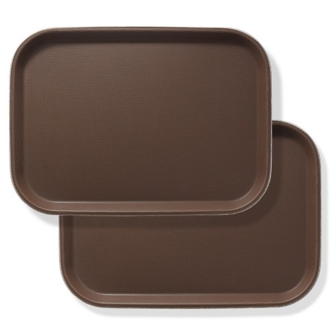 Jubilee (set Of 2) Rectangular Restaurant Serving Trays - Nsf Certified ...