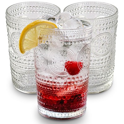 Kate Aspen 13 Oz. Vintage Textured Amber Drinkware (set Of 6) | 27203am ...