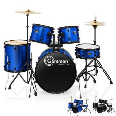 Best Choice Products 5-piece Beginner Drum Set W/ Snare, Bass, Toms ...