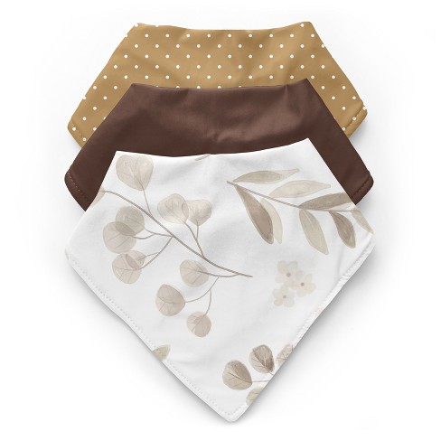 Sweet Jojo Designs Boy, Girl, Unisex/gender Neutral Fabric Baby Bibs ...