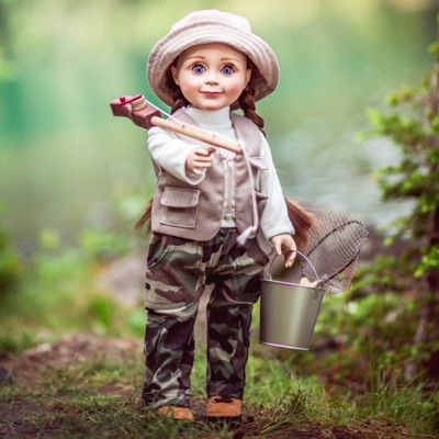 The Queen's Treasures 18 In Doll Fishing Accessory Set : Target