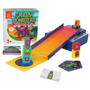 Peaceable Kingdom Crash Monsters — Stacking & Skate Preschool Game for ...