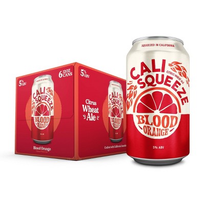 Firestone Walker Cali Squeeze Blood Orange Hefeweizen - 6pk/12 Fl Oz ...