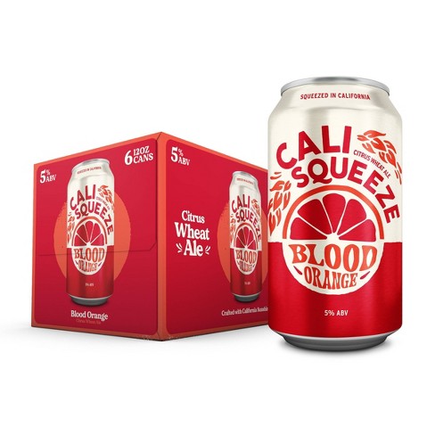 Firestone Walker Cali Squeeze Blood Orange Hefeweizen - 6pk/12 Fl Oz ...