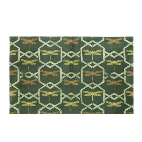 Dragonfly Greenery Layering Mat : Target