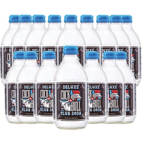 Cock N Bull Club Soda 16 Pack 10oz Soda Bottles - Ideal Mixer For ...