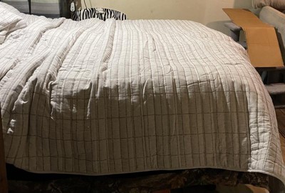 Flannel Windowpane Quilt - Threshold™ : Target