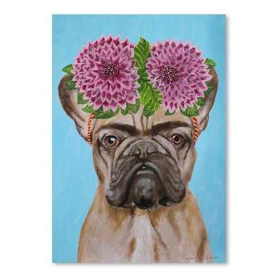 Americanflat Animal Modern Frenchie By Coco De Paris Poster : Target