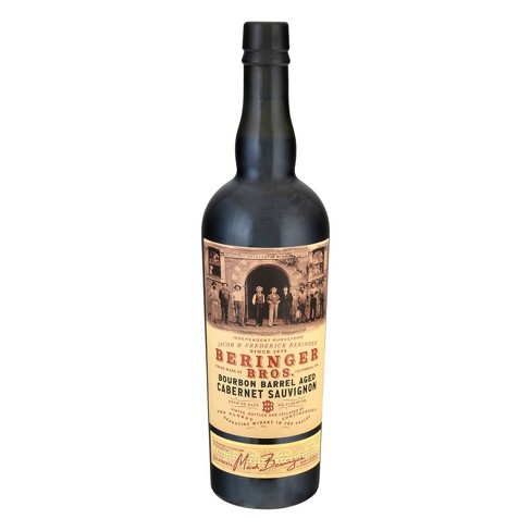 Beringer Bros. Bourbon Barrel Cabernet Sauvignon Red Wine - 750ml ...