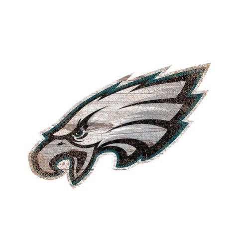 Nfl Philadelphia Eagles Distressed Logo Cutout Sign : Target