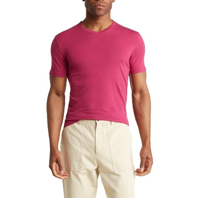 TR PREMIUM - V-Neck Men's Solid T-Shirt PLUM S : Target