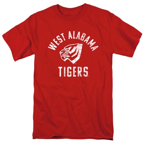 University Of West Alabama Official Tigers Logo Unisex Adult T-shirt ...