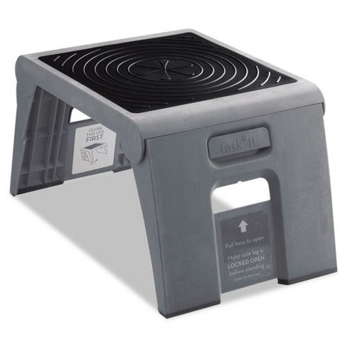 Cramer Folding Step Stool, 1-step, 300 Lb Capacity, 14 X 11.25 X 9.75 ...