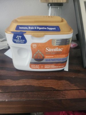 Similac 360 Total Care Sensitive Non-gmo Powder Infant Formula - 20.1oz ...