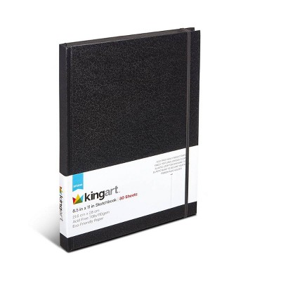 Kingart Hardcover Sketchbook, 8.5” X 11", 80 Sheet : Target