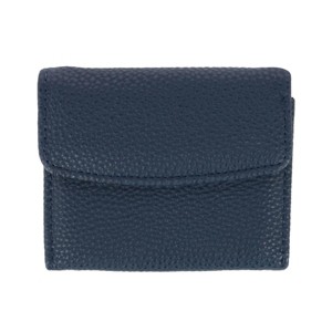 Buxton Women's Stylish And Colorful Mini Trifold Wallet, Deep Blue : Target