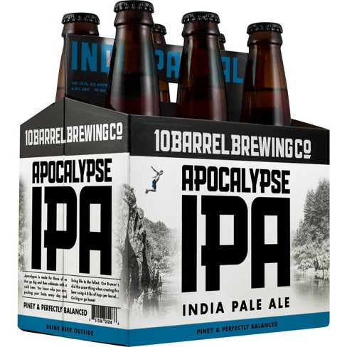 10 Barrel Apocalypse Ipa Beer - 6pk/12 Fl Oz Bottles : Target