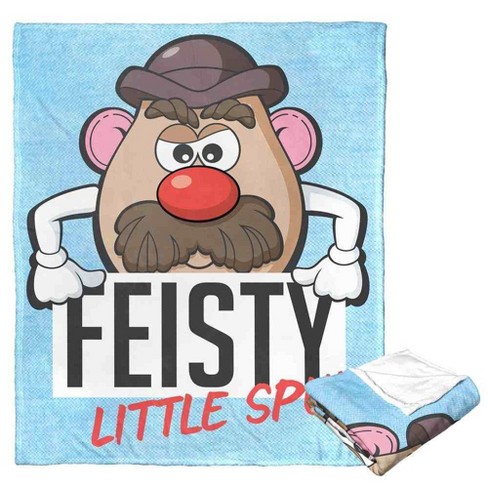 Hasbro Mr. Potato Head Feisty Little Spud Silk Touch Throw Blanket ...