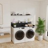 Washer Dryer Countertop with Storage Shelf and Drawer, Universal ...