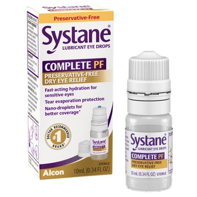 Systane Complete Mdpf Eye Drops - 0.34 Fl Oz : Target