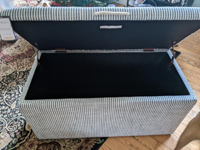 Lynwood Cube Bench Ticking Striped (fa) - Threshold™ Designed With ...