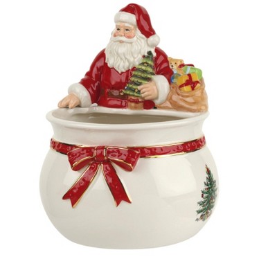 Spode Christmas Tree Santa 7.75 Inch Candy Bowl - 7.75 Inch : Target
