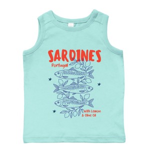 Sardines With Lemon and Olive Oil - Toddler Graphic Tank : Target
