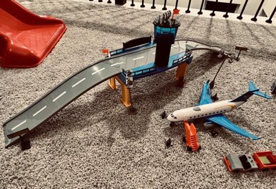 Driven By Battat – Airport Playset With Toy Airplane (32pc) – Micro ...