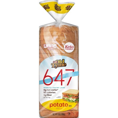 Old Tyme 647 Potato Bread - 18oz : Target