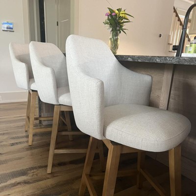 Kinston Curved Back Upholstered Dining Chair - Threshold™ : Target