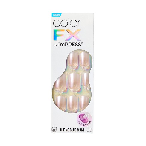 Kiss Products Impress Color Fx Fake Nails - Connection - 33ct : Target