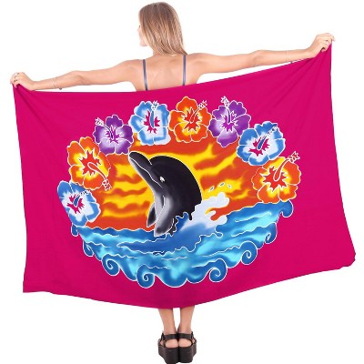 La Leela Women's Bikini Beach Wrap Swim Cover Up Swimwear Skirt Summer ...