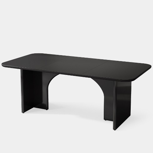 Tribesigns 63" Modern Dining Table, Black : Target