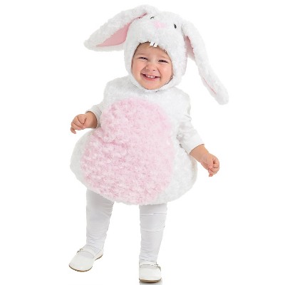 Halloweencostumes.com 6/9 Months Fluffy Pink Bunny Costume For Babies ...