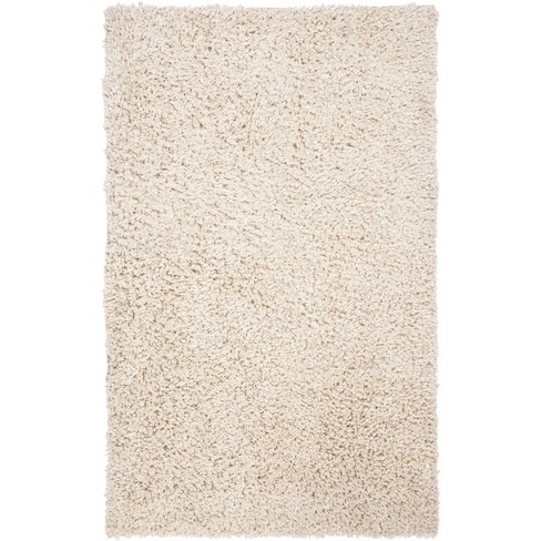 Sheep Shag Ssg212 Hand Woven Area Rug - Ivory - 5'x8' - Safavieh. : Target