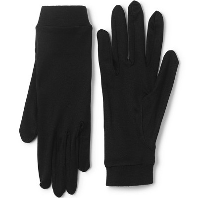 Lands' End Men's Silk Interlock Glove Liner : Target