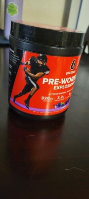 Six Star Pre-workout Explosion 2.0 Sports Nutrition Supplement Powder ...