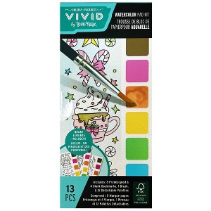 Vivid by Brea Reese: Watercolor Bookmark Pad - Hot Cocoa - 8 Christmas ...