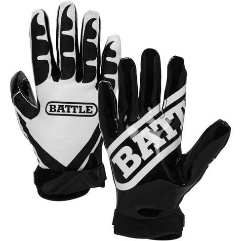 Battle Receivers Ultra-stick Football Gloves - Small - Black/white : Target