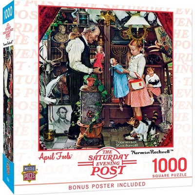 Masterpieces Inc Saturday Evening Post Coming And Going 1000 Piece ...