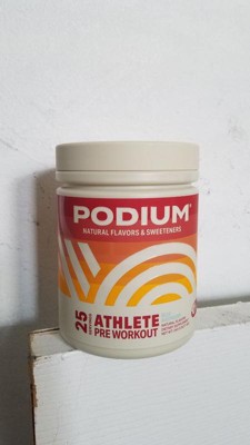 Podium Nutrition Athlete Pre-workout Energy Drink - Blue Raspberry - 8 ...