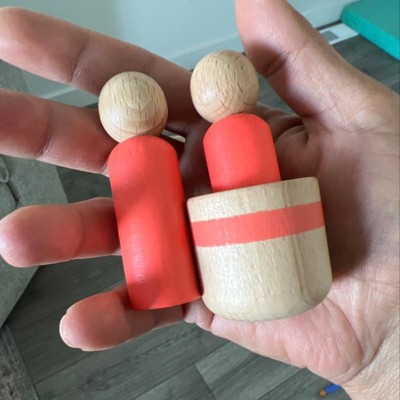 Lovevery Post & Play Peg People Baby Toy - 7ct : Target