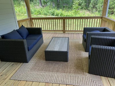 Nuloom Asha Simple Border Indoor/outdoor Area Rug : Target