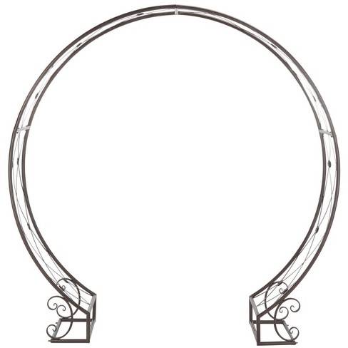 Mizell Moon Gateway - Rustic Brown - Safavieh. : Target