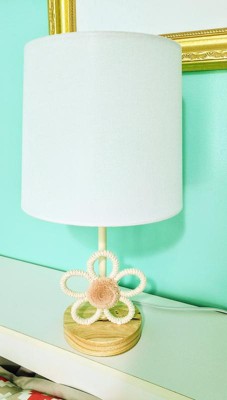Novelty Flower Table Lamp - White/pink - Cloud Island™ : Target