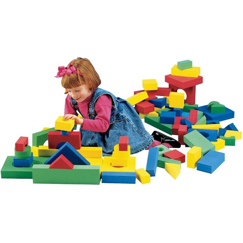Creativity Street Blocks, Assorted Shapes And Colors, Set Of 152 : Target